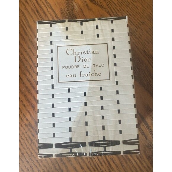 Other | Christian Dior Vintage Eau Fraich Poudre De Talc Perfume Powder ...